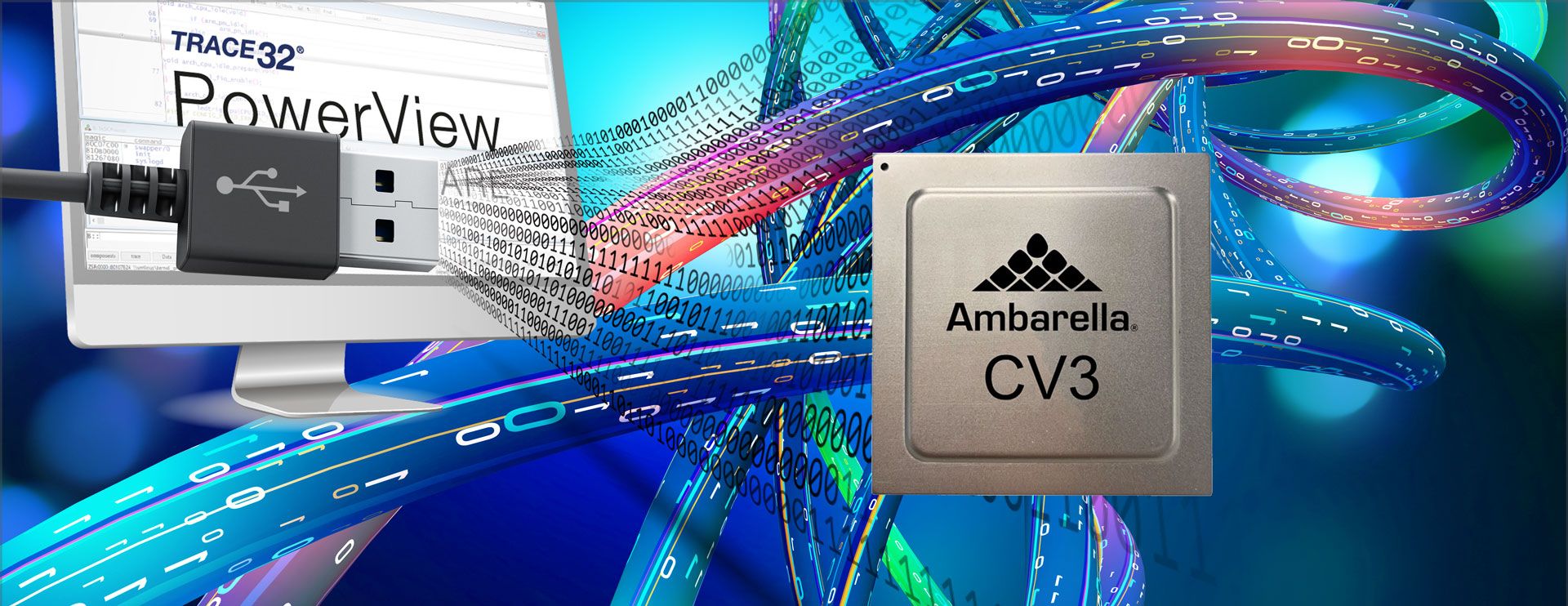 支持 Arm® CoreSight 线协议的调试和跟踪功能