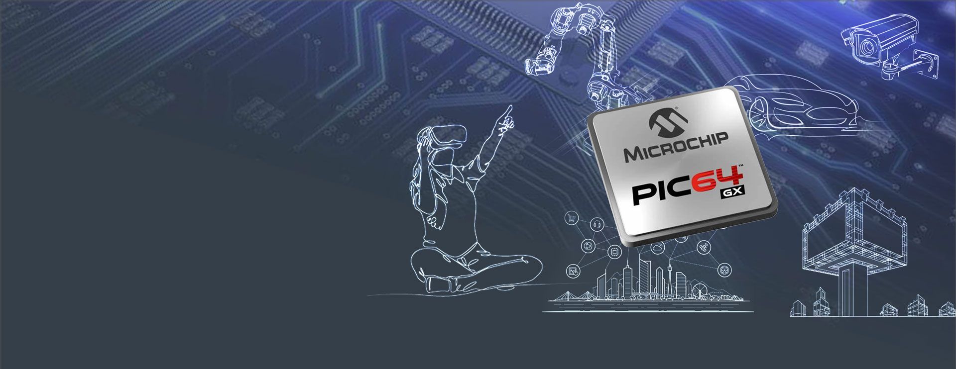 劳特巴赫支持 Microchip 的 PIC64GX RISC-V® MPU